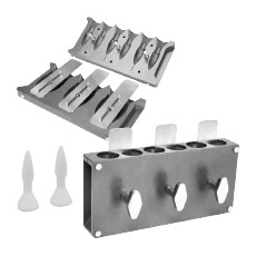 Rectal Suppository Mold, 6 Cavities × 7 mL | Molds