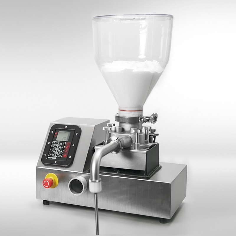 Edhard Cream Filler, Full System with 6 Qt Plastic Hopper