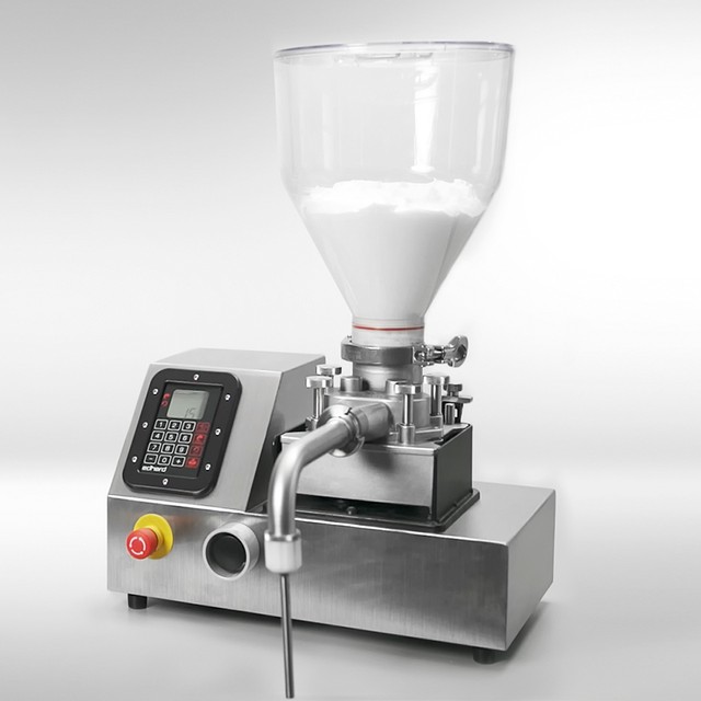 Edhard Cream Filler, Full System with 6 Qt Plastic Hopper